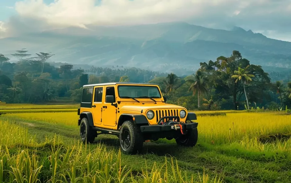 Conquer Bali's Off-Road: Rent a Jeep Wrangler Rubicon